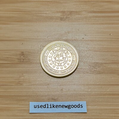 OFFICIAL FAZ COIN FNAF 10th Anniversary Freddy's Birthday Party Token ...