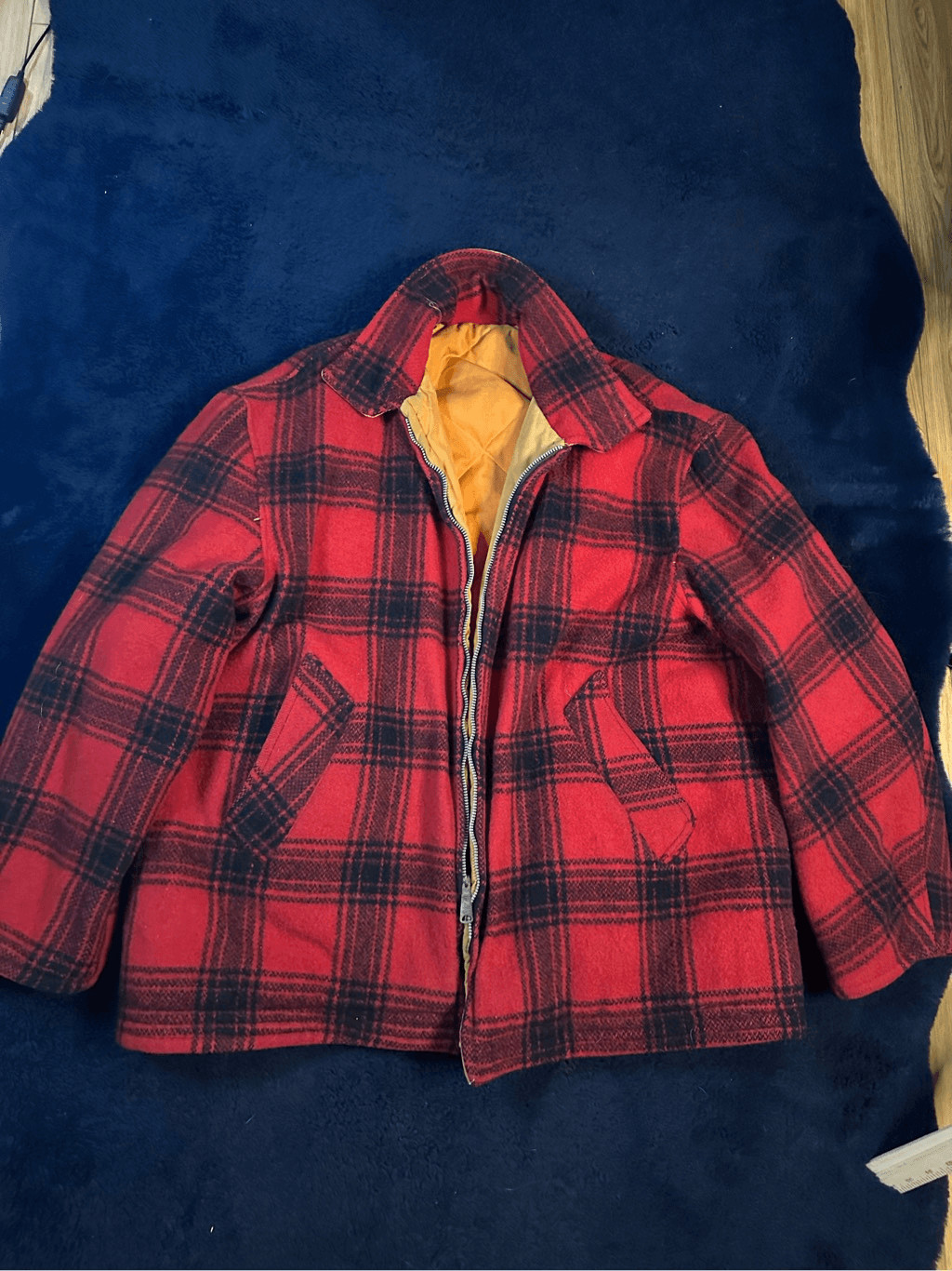 Vintage 1940s Antler Heavy Duty Hunting Flannel Jacke… - Gem