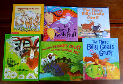 Lot 6 Three Billy Goats Gruff Retellings Picture Books Fractured Fairy ...
