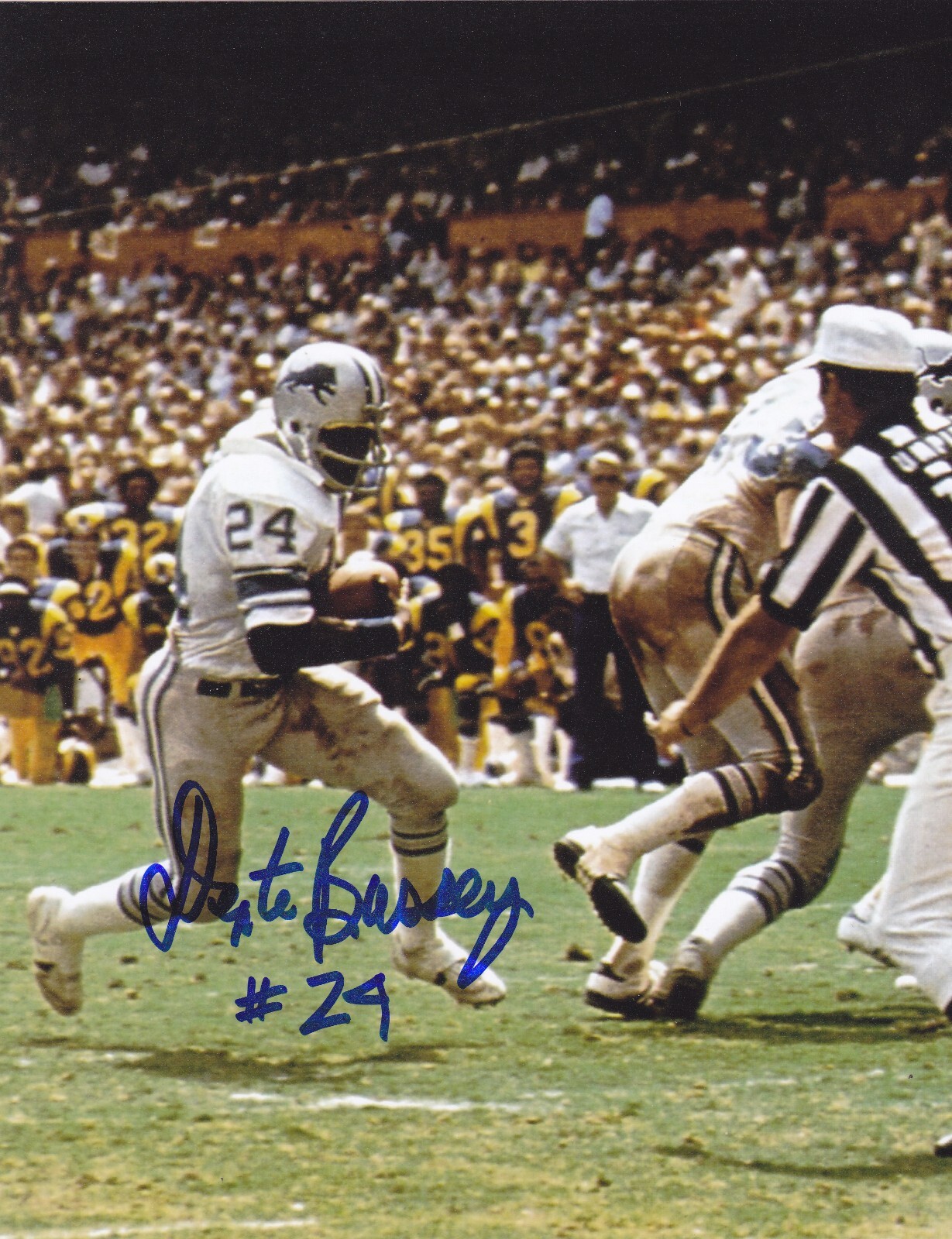Dexter Bussey signed 8x10 Detroit Lions color photo #4 | eBay