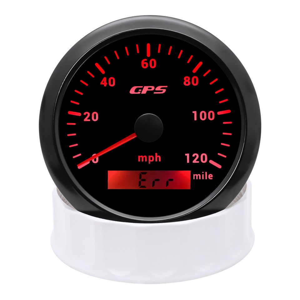 85mm Waterproof GPS Speedometer 0-120MPH Digital Gauge for Motorcycle ...