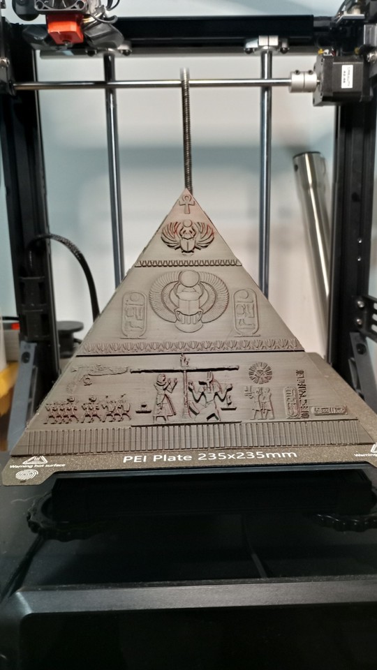 Pyramid Egypt Secret Box Pyramid Ornament Egyptian Pyramid Model | eBay UK