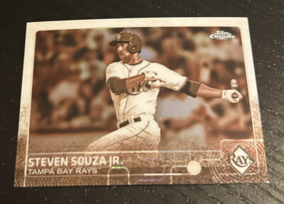 2015 Topps Chrome Steven Souza Jr Sepia Refractor | eBay