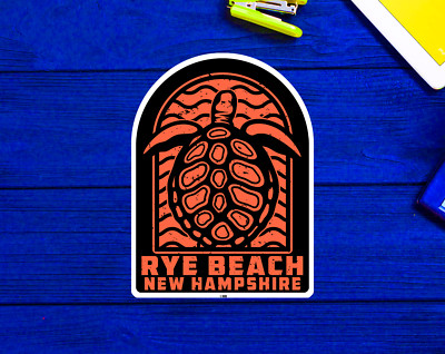 Rye Beach New Hampshire Sea Turtle NH Sticker 4" | eBay