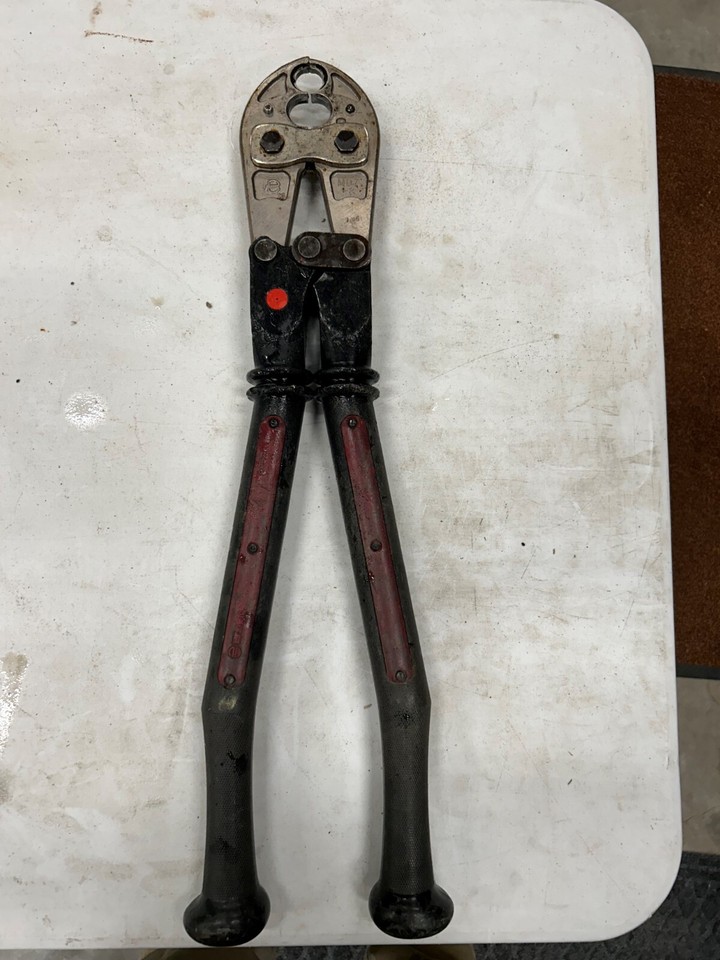 Burndy MD7-8 Hytool Posi-Press Hand-Operated Crimper 781810010907 | eBay