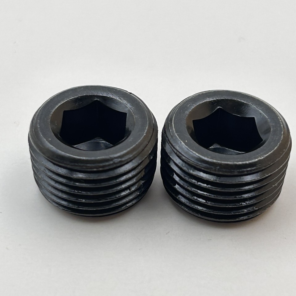 (20 pieces ) NPT Pipe Plugs 1/2" Thread Allen Socket PIPE END PRESSURE ...