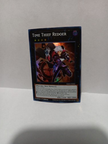 Yugioh! Time Thief Redoer - RA01-EN041 - Super Rare - 1st Edition Near ...