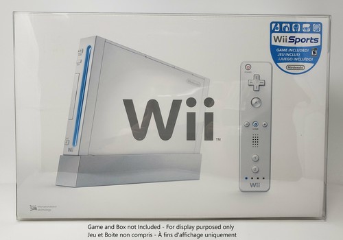BOX PROTECTOR FOR NINTENDO WII CONSOLE CLEAR PLASTIC CASE | eBay