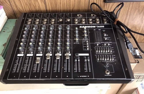 Samson TM300 6 Channel 150 Watt Stereo Mixer - UNTESTED - | eBay