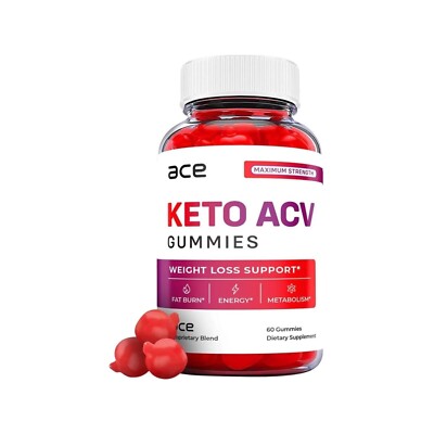 Ace Keto Gummies - Ace Keto ACV Gummies Weight Loss, Vegan - 60 Gummies ...
