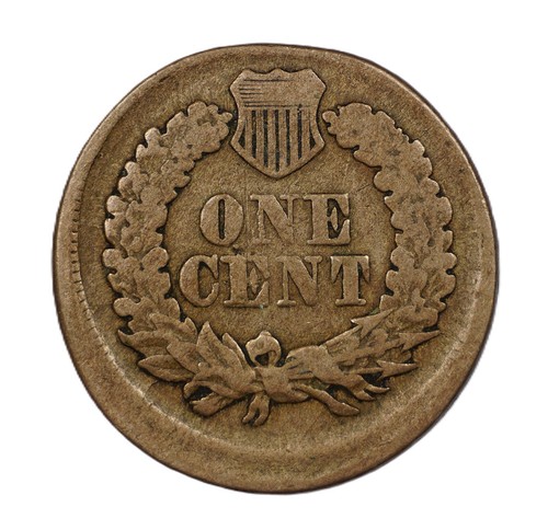 1862 1c Indian Cent Broadstruck off Center - Rare Mint Error Coin E99 ...