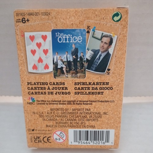 NEW NBC The Office TV Series Playing Cards 52-Card Deck Box Collectible ...