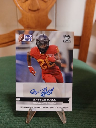 BREECE HALL AUTO 2022 LEAF PRO SET #PSA-BH2 XRC | eBay