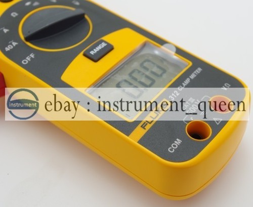 Fluke 312 Digital Clamp Meter Multimeter Tester F312 AC 1000A / | eBay