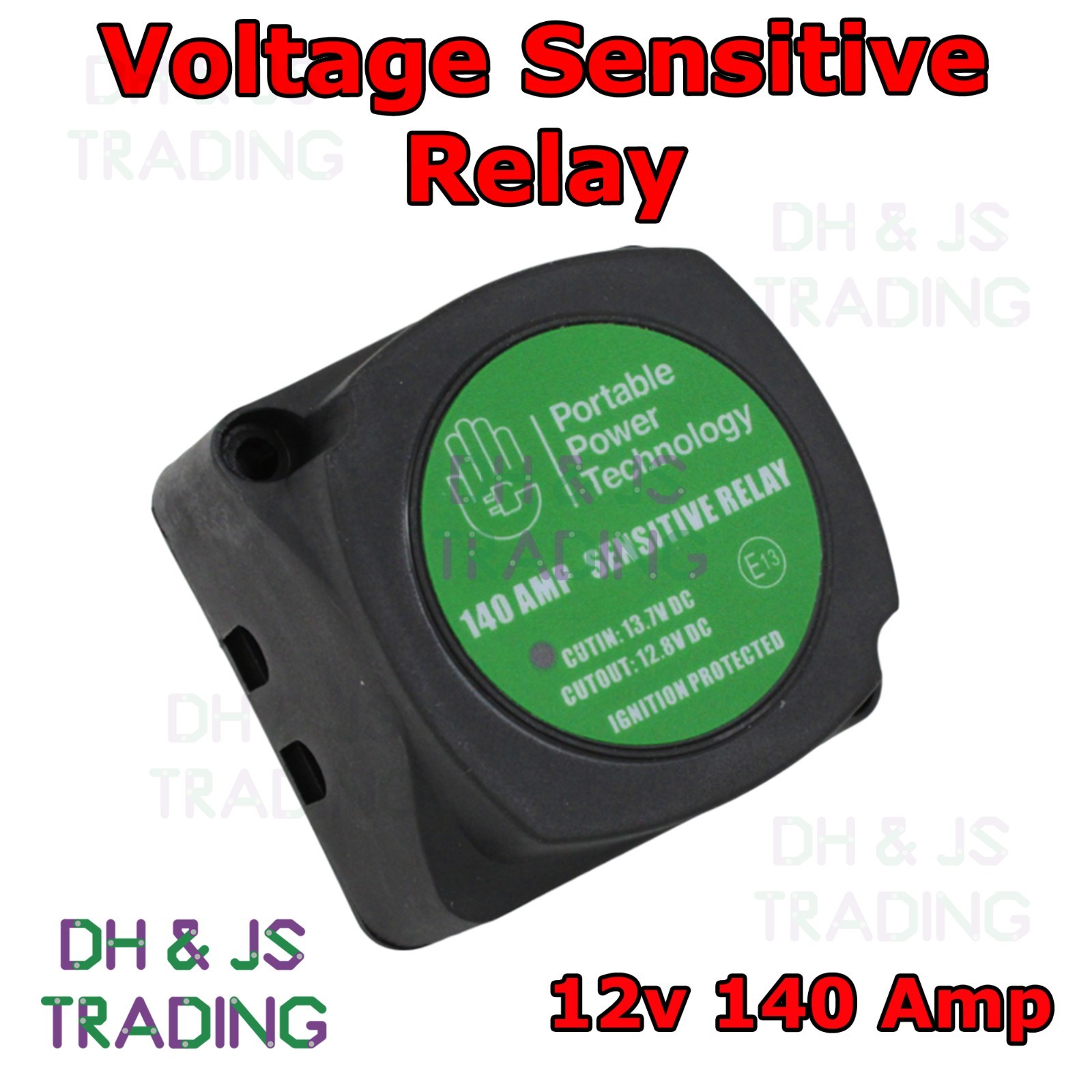 12V 140A Voltage Sensitive Relay 140 Amp Campers Camper Van VW ...