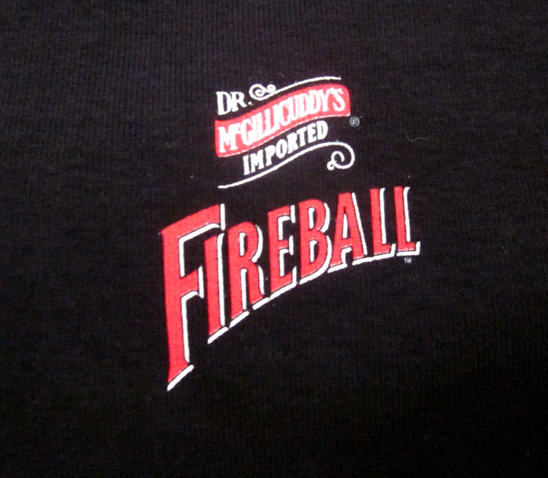 DR. McGILLICUDDY Mint Schnapps juniors medium T shirt FIREBALL sexy ...