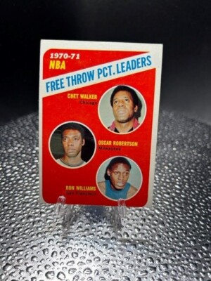 1971-72 Topps - #141 Chet Walker, Oscar Robertson, Ron Williams NM | eBay