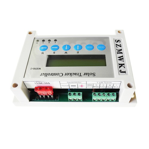 WST03-2 Dual Axis LCD Solar Panel Tracker Controller Automatic Solar ...