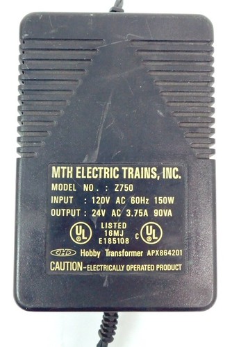 Used MTH Z750 75-Watt Power Brick (no Box) | eBay