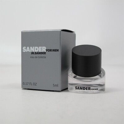 SANDER for Men by Jil Sander 5 ml/ 0.17 oz Eau de Toilette Splash ...