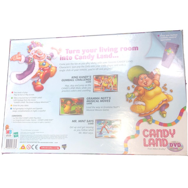 2005 Candy Land DVD Game Milton Bradley 100 Complete for sale online | eBay
