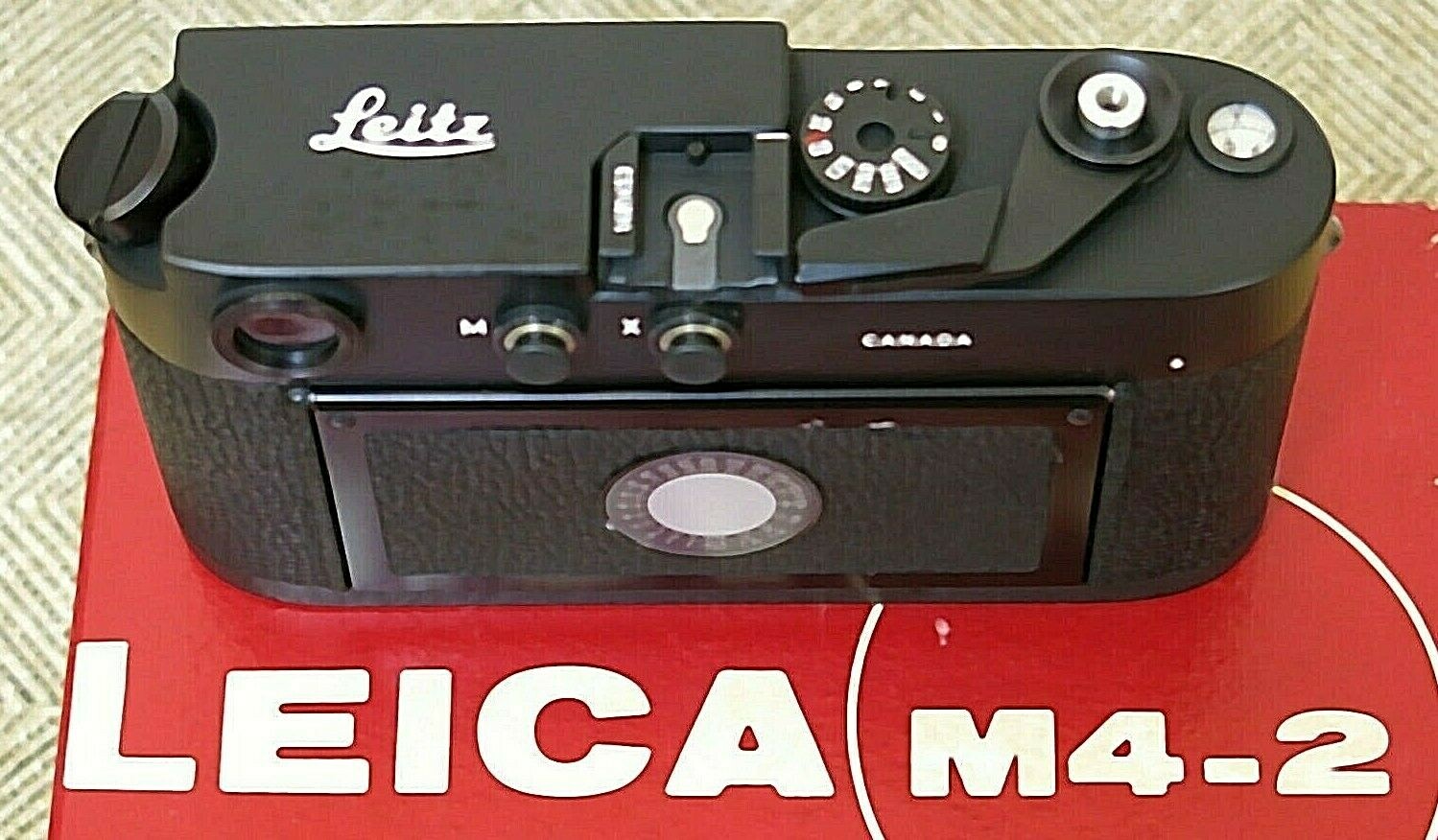Leitz Leica M4-2 NEW Black Body, COMPLETE, as shipped by Leica, NOS ...