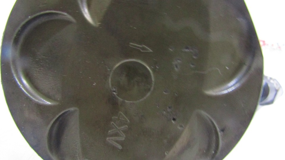 Piston + Connecting Rod Piston Rod Yamaha YZF R1 00 03 With Signs Of ...