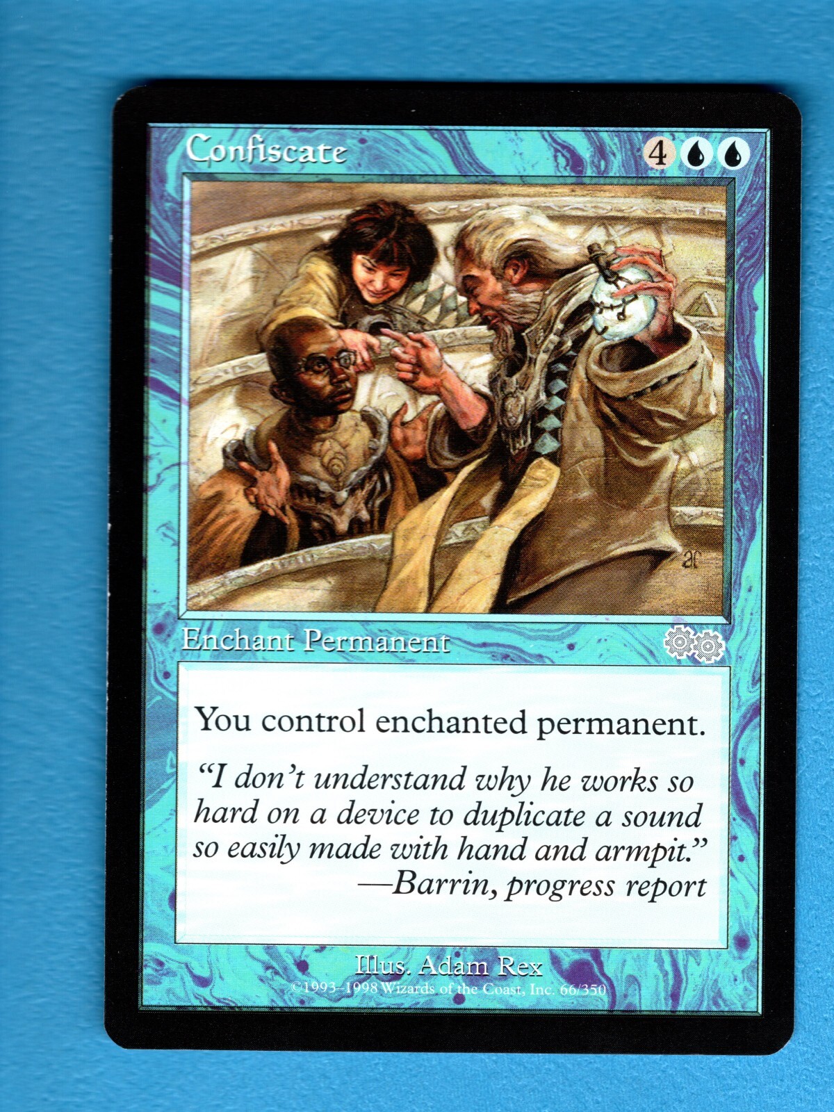 Confiscate - Urza's Saga UNCOMMON - MINT (Never Played) MTG English | eBay