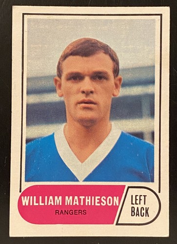 A&BC SCOTTISH FOOTBALL 1969 (BLUE) - 057 WILLIAM MATHIESON - RANGERS | eBay