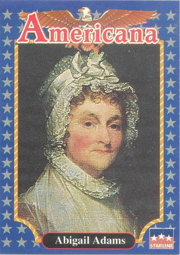 ABIGAIL ADAMS 'FIRST LADY' #246 😍 1992 Americana Trading Card 😍 | eBay