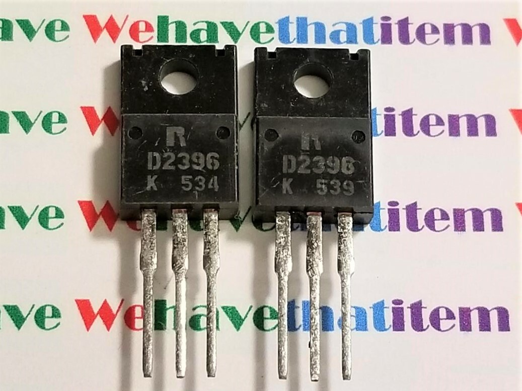 2SD2396 / D2396 / K RANKING / TRANSISTOR / TO220 / 2 PIECES (QZTY) | eBay