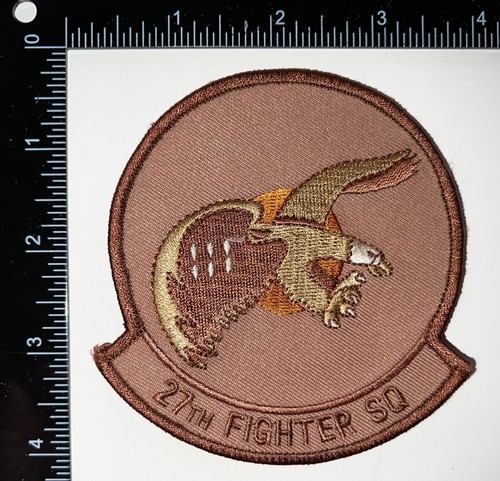OEF OIF USAF 27th Fighter Squadron Desert Patch | eBay