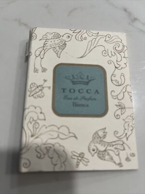 TOCCA BIANCA Eau De Parfum EDP .05oz/1.5ml Splash Sample Vial Mini ...