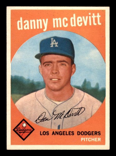 1959 Topps Baseball #364 Danny McDevitt EX *e4 | eBay