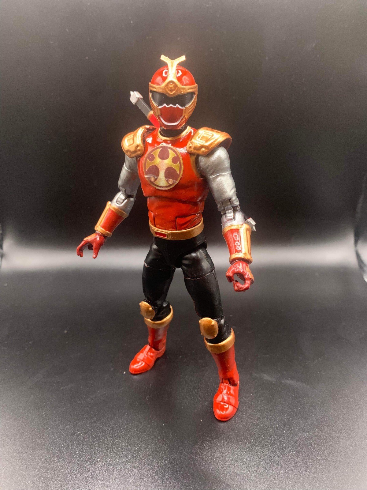 Power Rangers lightning collection Thunder Crimson Ranger custom ...
