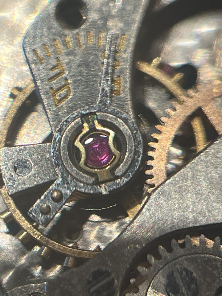 GOOD BALANCE Partial AS 1250 Bumper Watch Movement With Girard ...