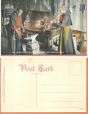 Mission Santa Barbara, Blacksmith Shop California c1907-15 | eBay