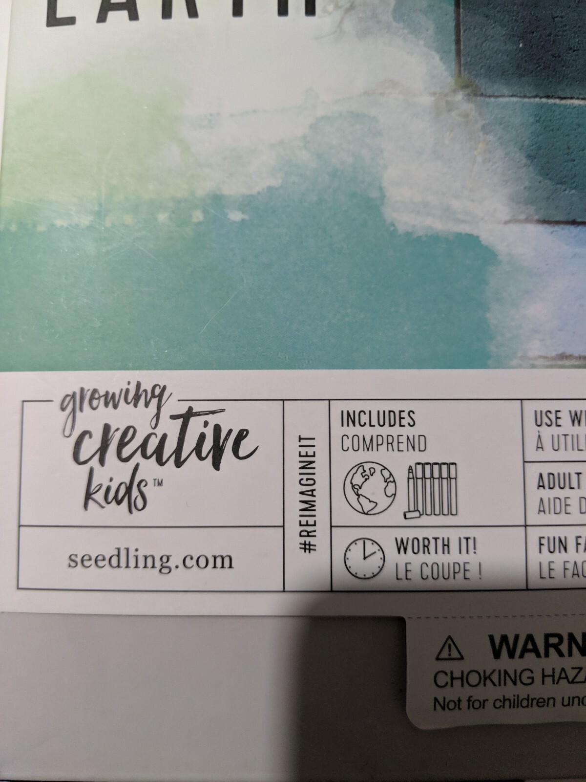 Seedling Color the Earth Creative Kids Kit Art Crafts Ages 4-7 | eBay