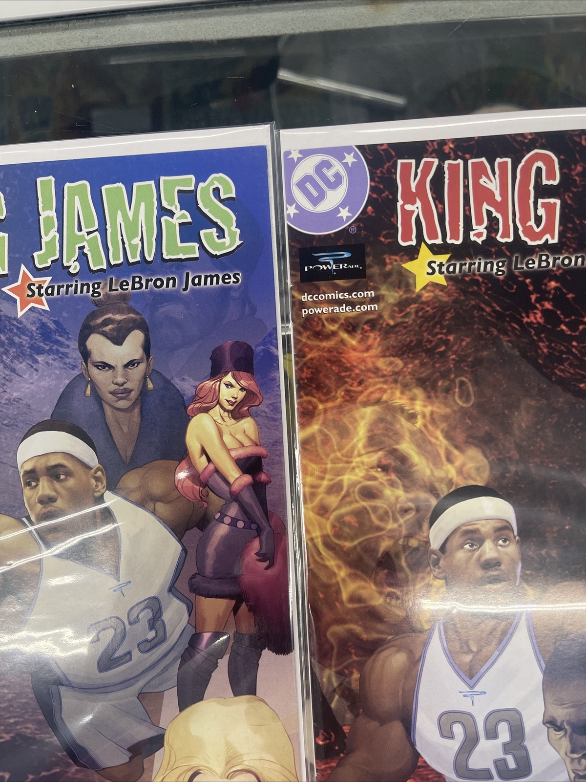 King James Starring Lebron James Dc Comics 2004 1 Variant Set Of 3 4686