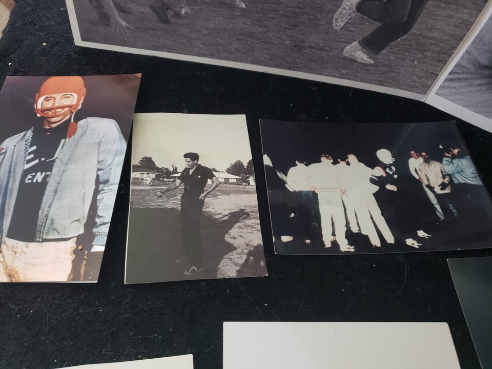 ELVIS PRESLEY 1956 PLAYING FOOTBALL PHOTOS SET 1950S ELVIS | eBay
