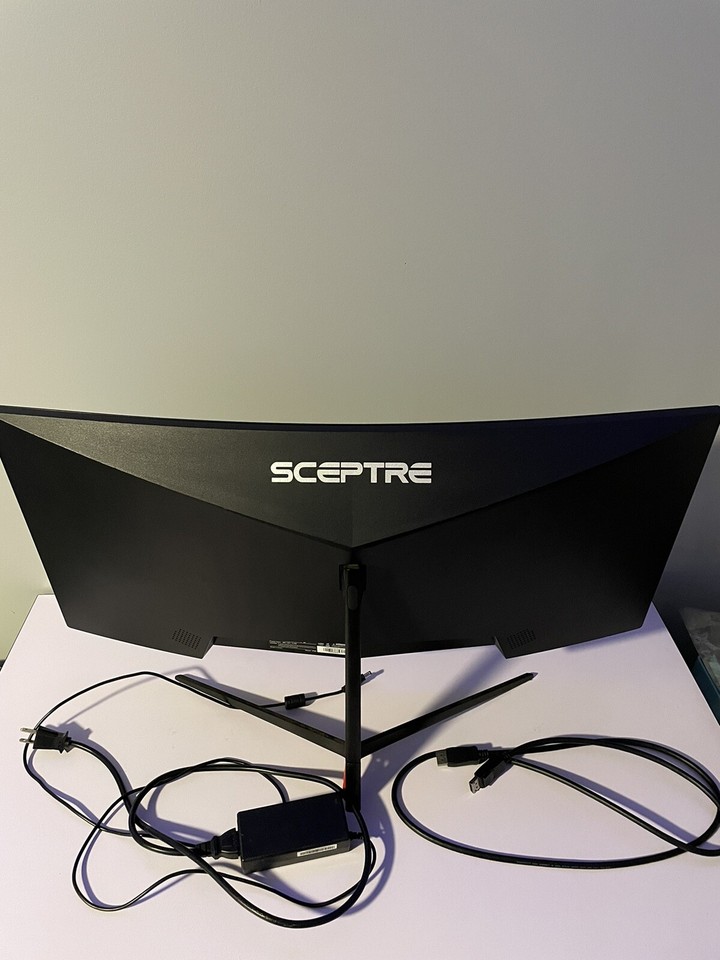 SCEPTRE 30 inch Curved Gaming Monitor Ultra Wide HDMI Display Port up ...