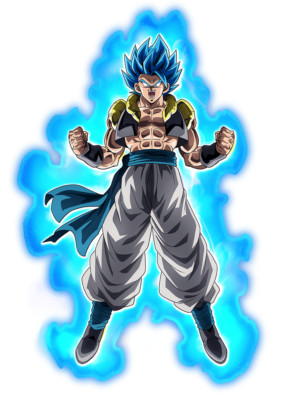 Gogeta SSGSS Weatherproof Anime Sticker 6" Car Decal | eBay