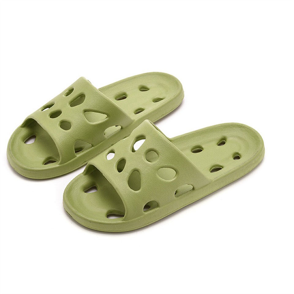 Men Women Shower Bath Sandals Clogs Non-Slip Ultra Soft Slippers Home ...