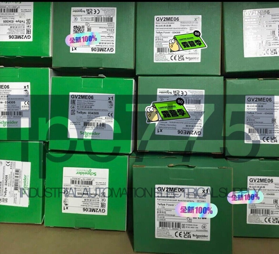 For NEW Schneider GV2ME06 Motor circuit breaker GV2-ME06 with box | eBay