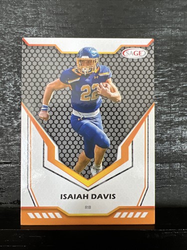 2024 SAGE Low Series Isaiah Davis Black Card | eBay