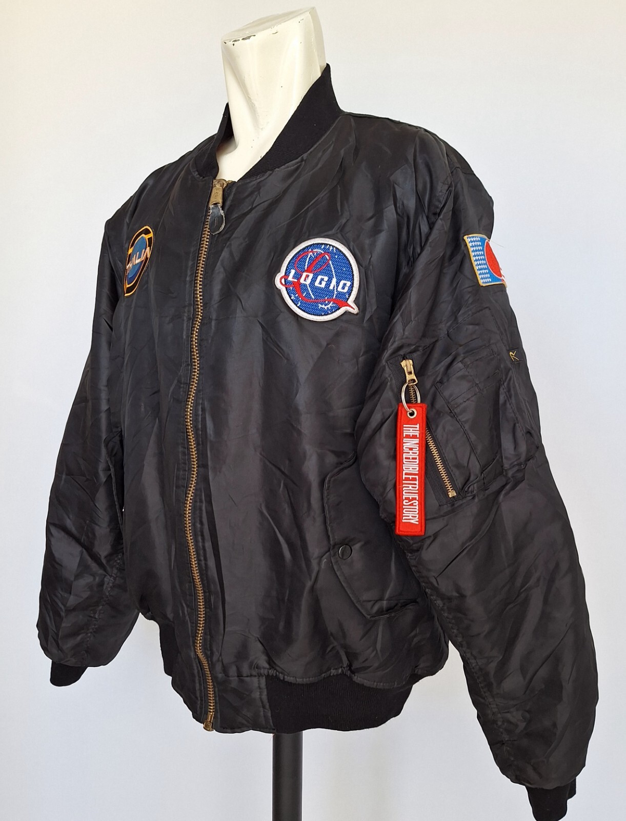 Logic Bomber Flight Jacket MA-1 Incredible true Story… - Gem