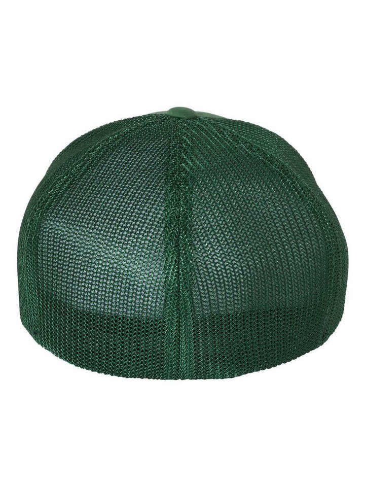 FLEXFIT 6511T - FITTED TRUCKER CAP, MESH BACK, BASEBALL HAT, PLAIN ...