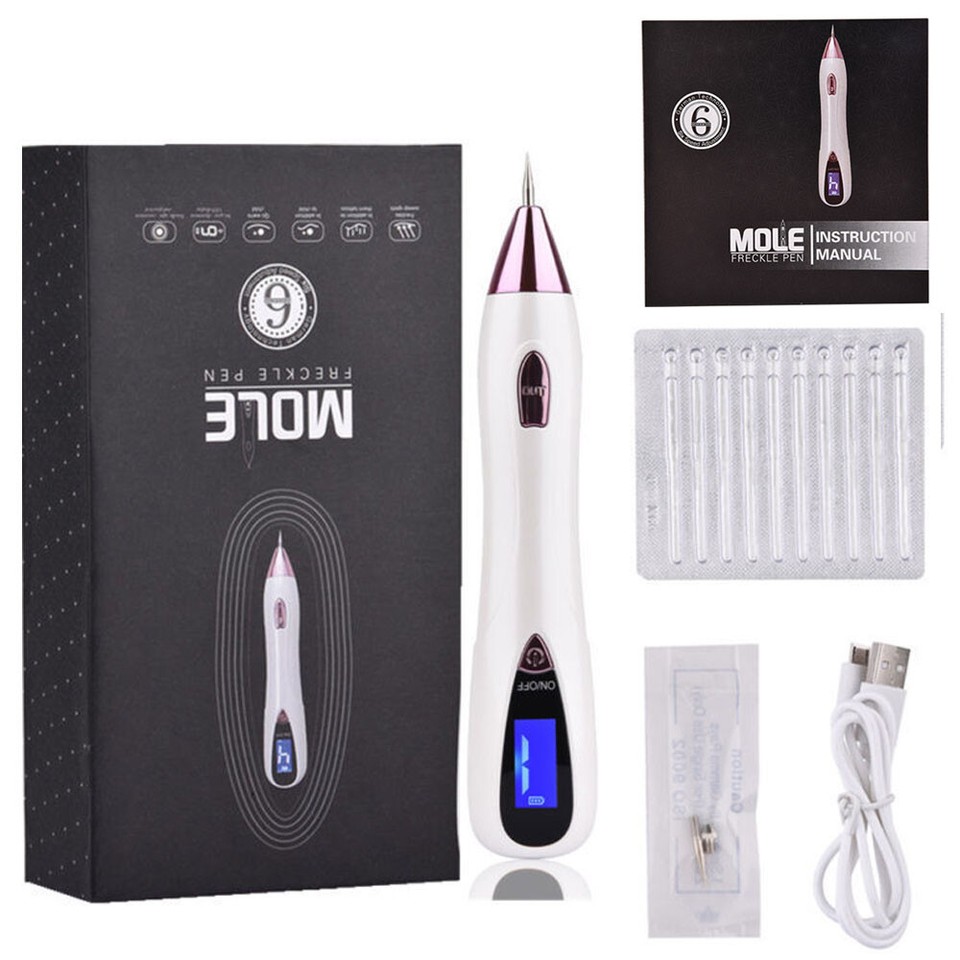 Laser Plasma Pen Skin Tag Mole Freckle Removal Dark Spot Tattoo Wart ...