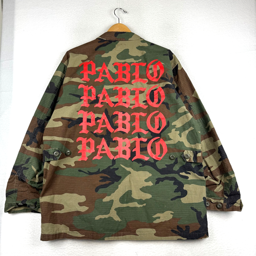 Yeezy Kanye West The Life Of Pablo TLOP Tour Merch Military Large ...