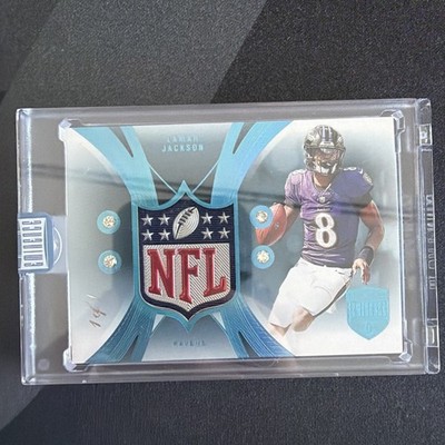 2024 Panini Eminence Lamar Jackson NFL Shield Quad Diamond 1/1 | eBay